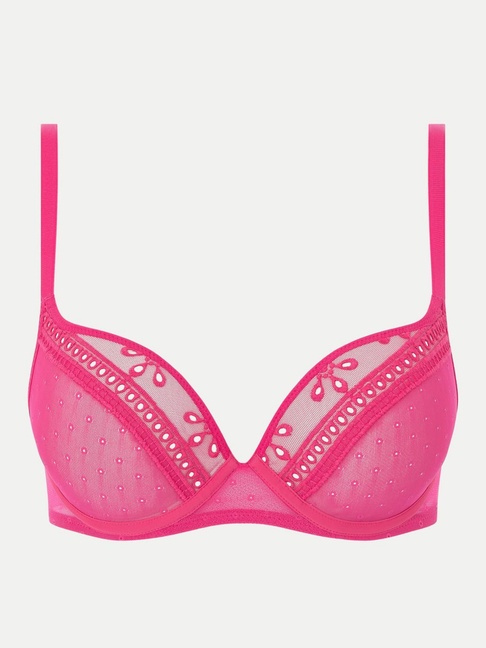 Soutien-gorge coques extra push-up - Rose Framboise - Prisca | Passionata